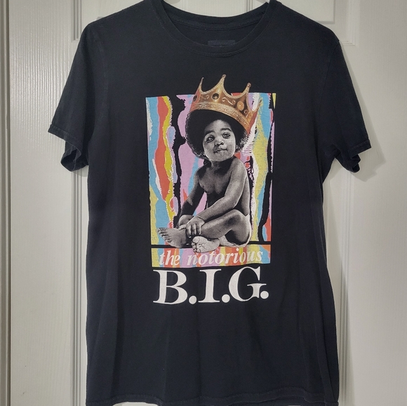 The Notorious BIG | Shirts | 225 The Notorious Big Tshirt S Guc Vintage ...